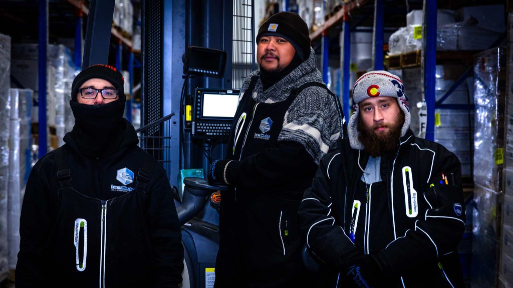 Ice Cube Cold Storage